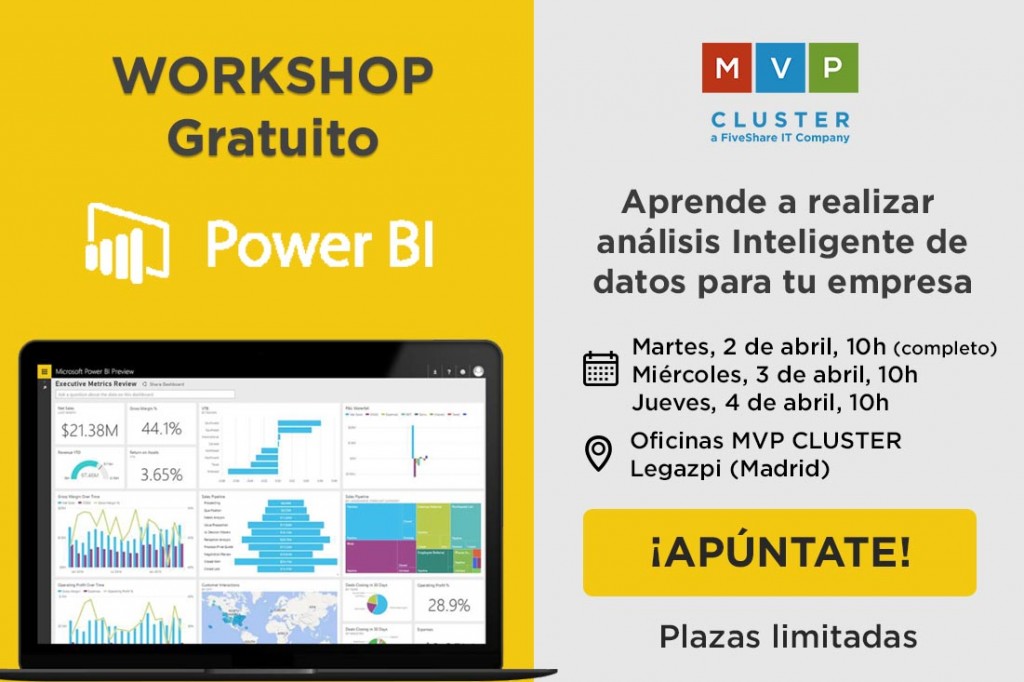 Workshop Power BI: Análisis inteligente de datos para tu empresa – MVP ...