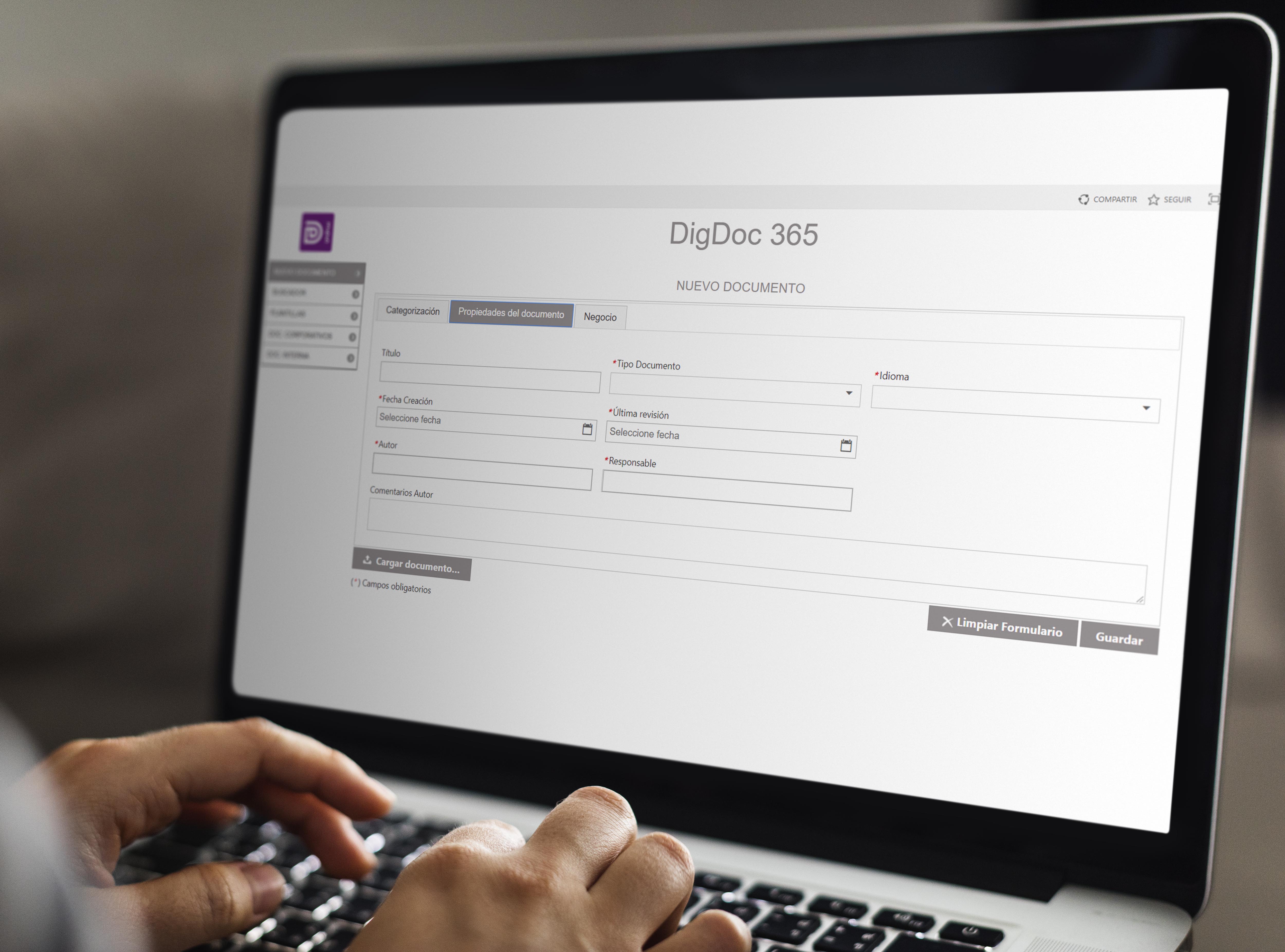 DigDoc 365 Gestor Documental – MVP Cluster